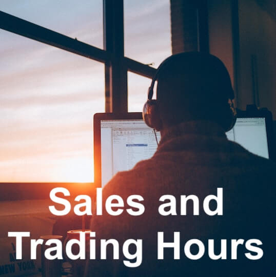 Sales and Trading Hours (Weekly Hours Per Desk) – Sales and Trading Prep